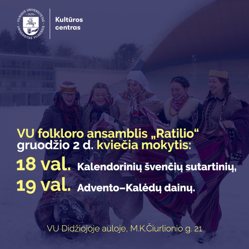 Kalendorinių švenčių sutartinės bei advento-Kalėdų dainos visiems VU ...